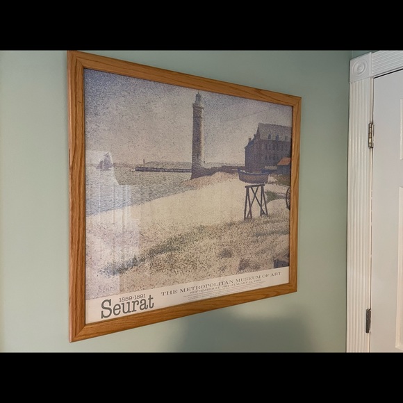 Art | Framed Seurat Poster | Poshmark